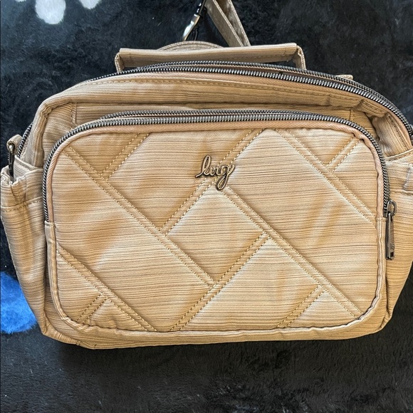 lug | Bags | Lug Boomer Crossbody Bag Brushed Gold | Poshmark